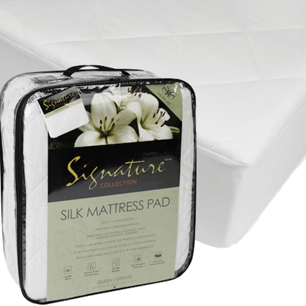 Signature Silk Mattress Pads – Home Sweet Linen